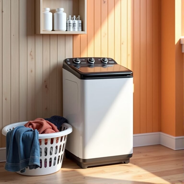 Nictemaw Portable Washing Machine – Compact size, full function, no hassle